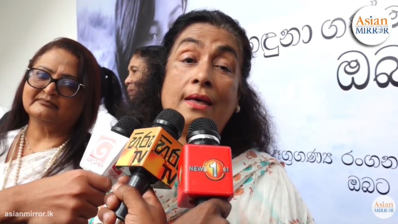 මාලිනි අක්කා මන්ත්‍රී කාලේ තමයි ලෙස්ටර් ජේම්ස් පීරිස් පදනම ඇති කරන්න ...